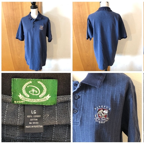 Disney | Shirts | Disney Golf Collection Mickey Embroidery Polo | Poshmark